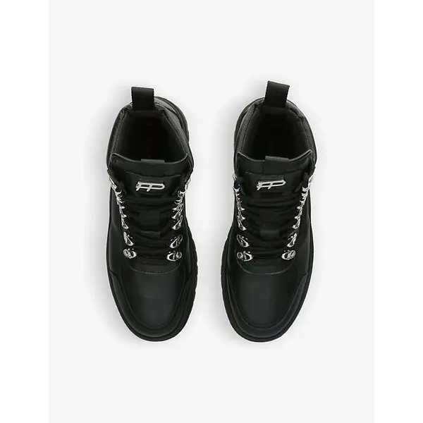 Filling Pieces Mountain Lace-up Leather Ankle Boots