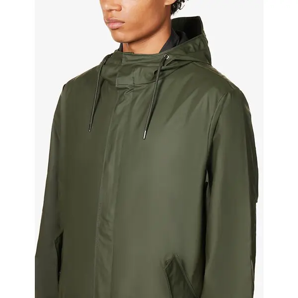 Rains Fishtail Hooded Shell Parka