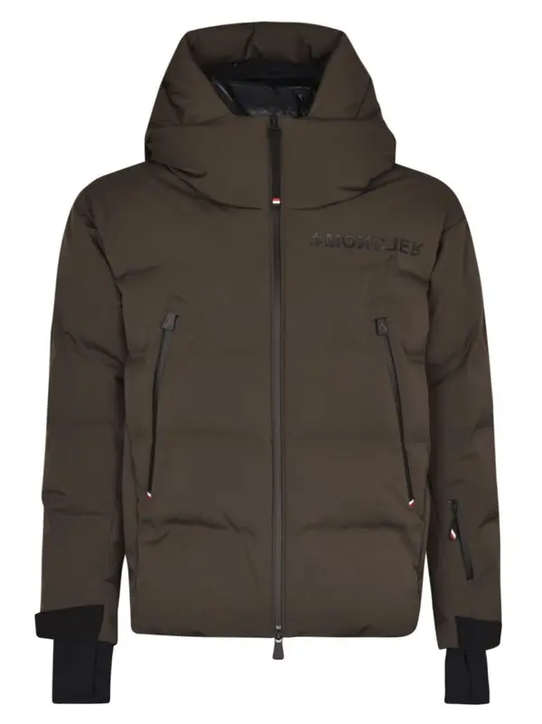 Moncler Logo Hooded Padded Jacket