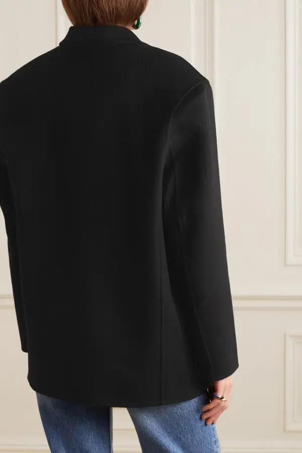 ANINE BING Quinn Wool And Cashmere-blend Blazer