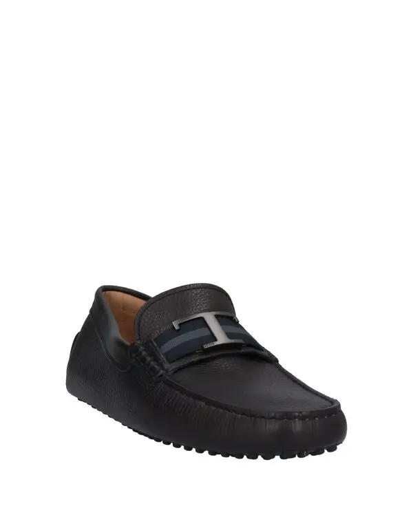 TOD'S Loafers In Leather - Blue