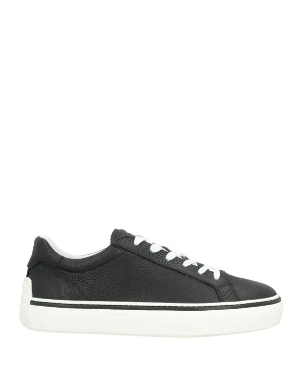 TOD'S Calfskin Sneakers - Black