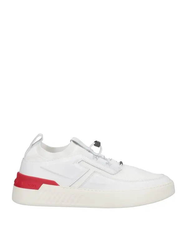 TOD'S NO CODE Tod's No_code Sneakers Light Size Textile Fibers, Leather - White