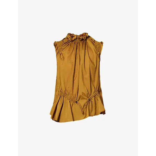 Brøgger Celeste High-neck Shell Top