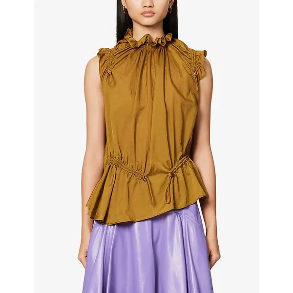 Brøgger Celeste High-neck Shell Top