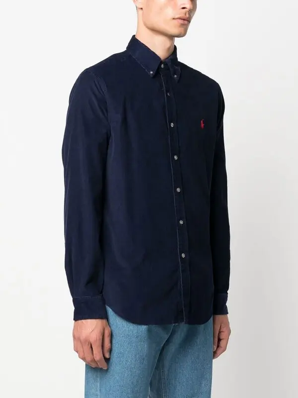 Polo Ralph Lauren Polo Pony Motif Shirt - Blue