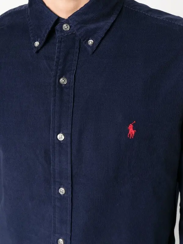 Polo Ralph Lauren Polo Pony Motif Shirt - Blue