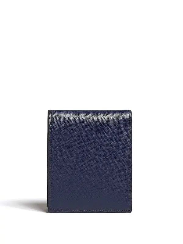 Marni Logo-print Leather Bi-fold Wallet