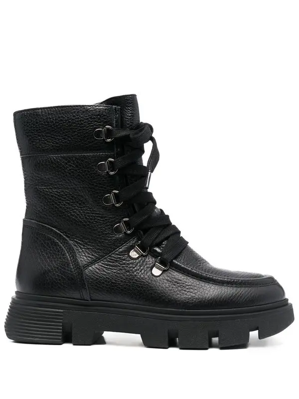 Geox Vilde 45mm Lace-up Leather Boots