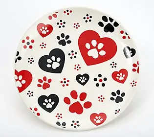 TEMP-TATIONS Pawfetti 12-piece Essential Dinnerware Set