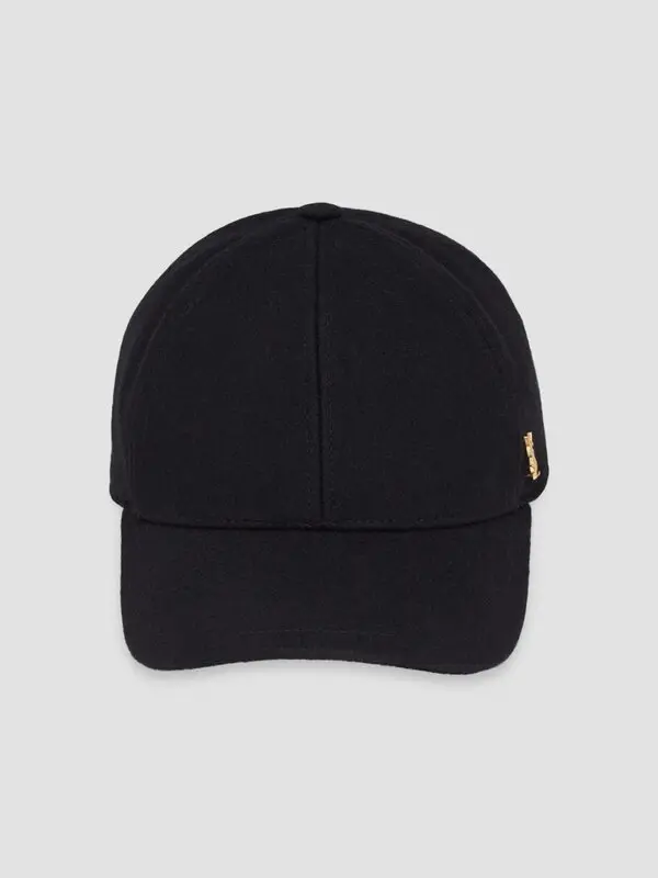 Saint Laurent Felt Baseball Cap