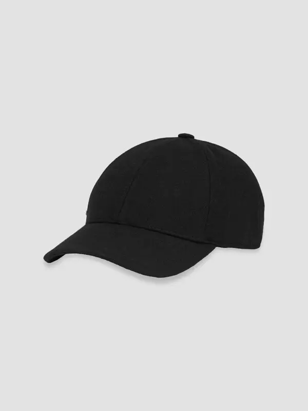 Saint Laurent Felt Baseball Cap