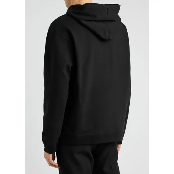 Gucci Logo Hooded Cotton Sweatshirt
