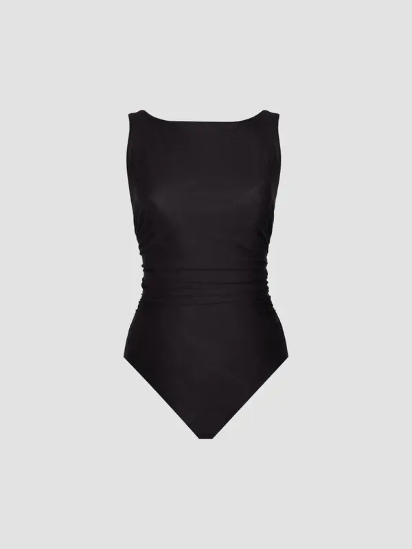 Miraclesuit Rock Solid Regatta One-piece Swimsuit - Black