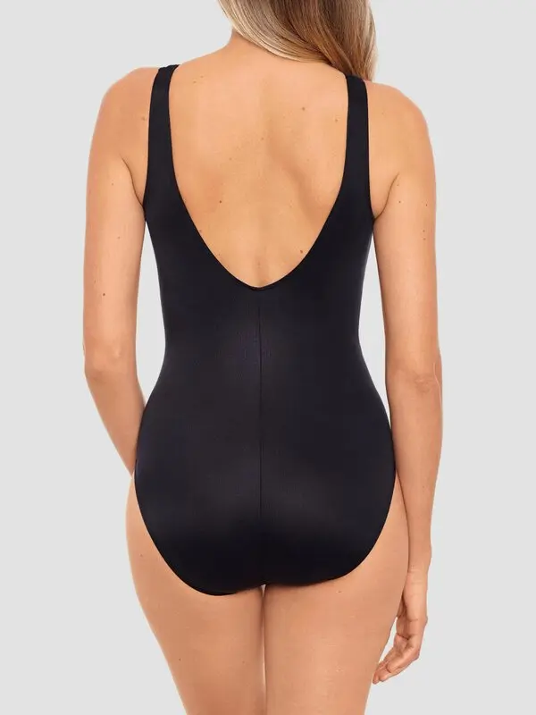 Miraclesuit Rock Solid Regatta One-piece Swimsuit - Black