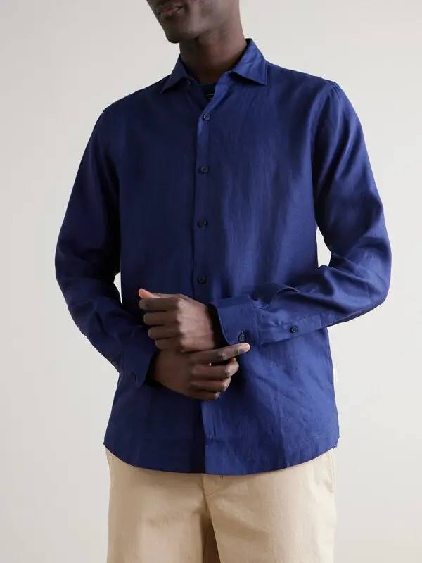 Orlebar Brown Giles Slim-fit Linen Shirt