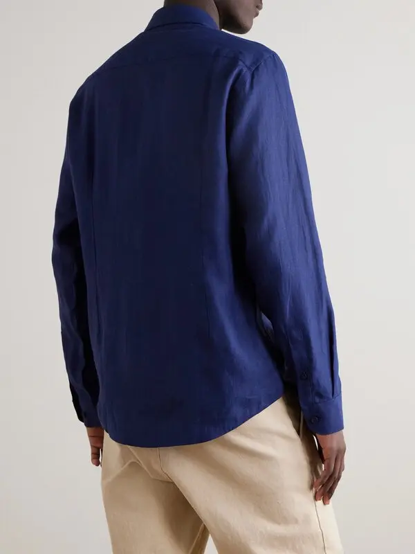 Orlebar Brown Giles Slim-fit Linen Shirt
