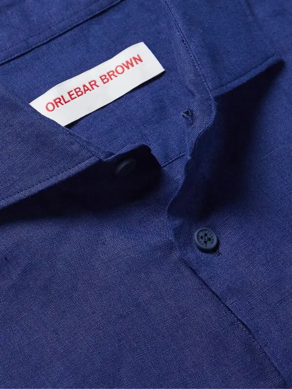 Orlebar Brown Giles Slim-fit Linen Shirt