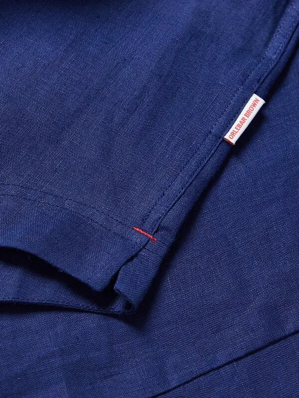 Orlebar Brown Giles Slim-fit Linen Shirt