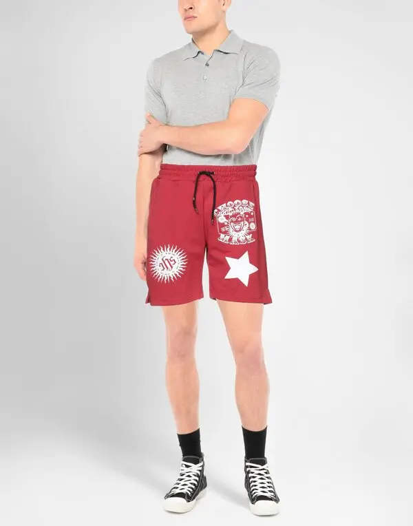 IHS Fleece Athletic Shorts - Red