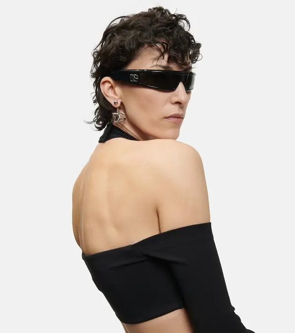 Dolce & Gabbana Wraparound Sunglasses