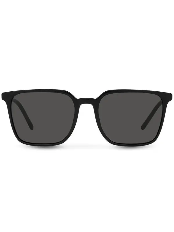 Dolce & Gabbana Square-Frame Sunglasses - Black | Editorialist display picture 3