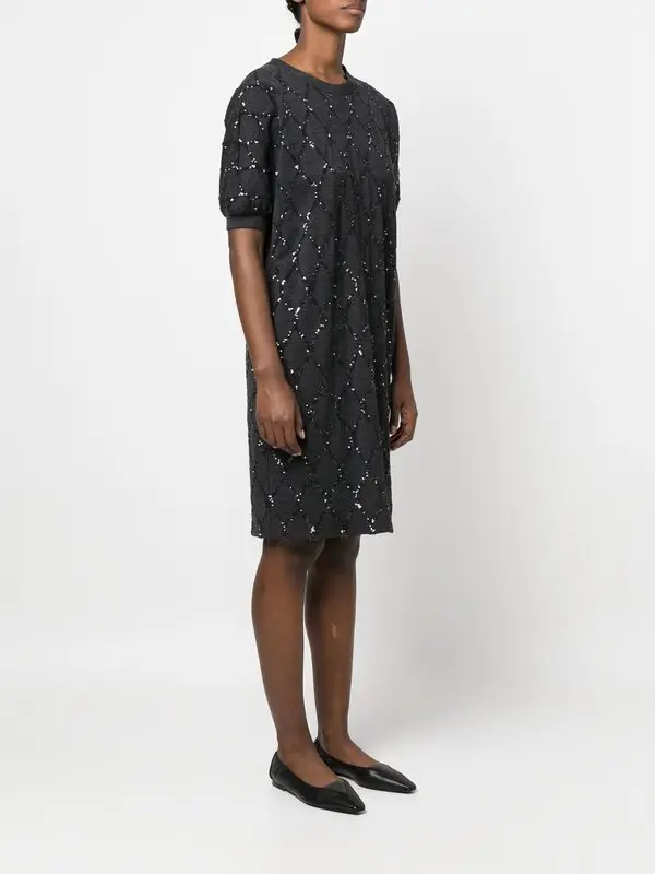 Brunello Cucinelli Sequin-embellished Shift Dress