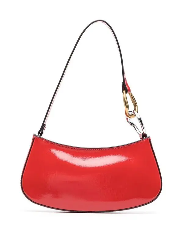Staud Ollie Zipped Bag - Red
