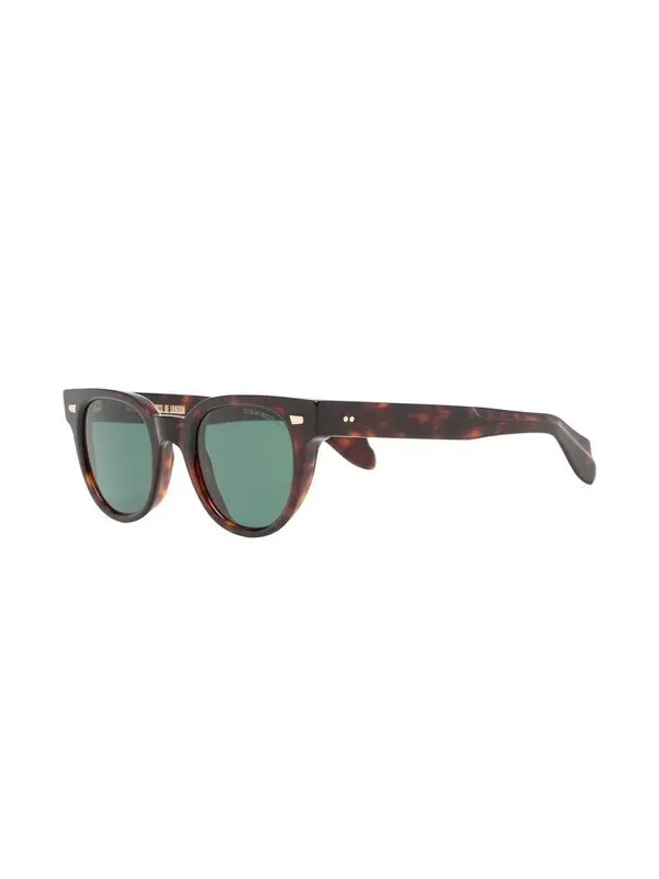 CUTLER & GROSS Tortoiseshell Effect Sunglasses