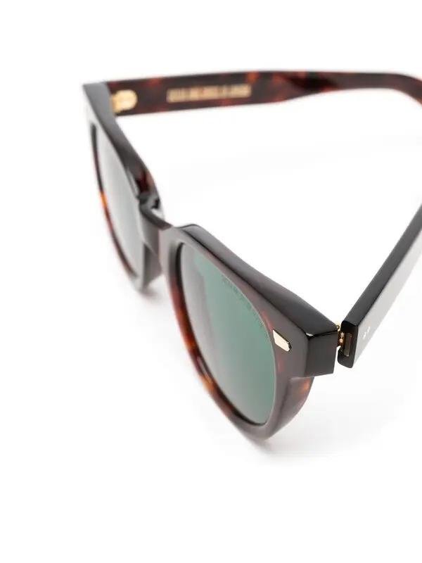 CUTLER & GROSS Tortoiseshell Effect Sunglasses