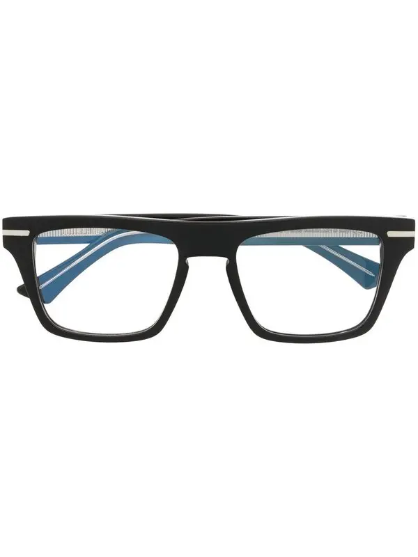 CUTLER & GROSS Square Frame Eyeglasses - Black