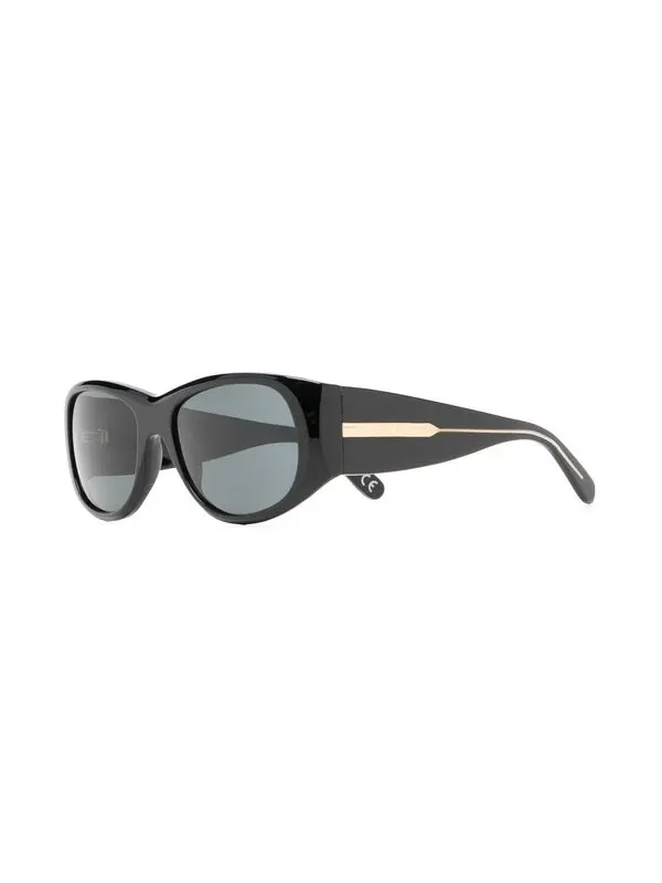Marni Wide-arm Oval Sunglasses