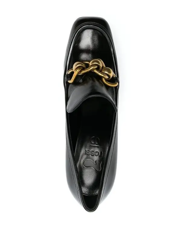 SERGIO ROSSI 120mm Chain-link Detail Pumps