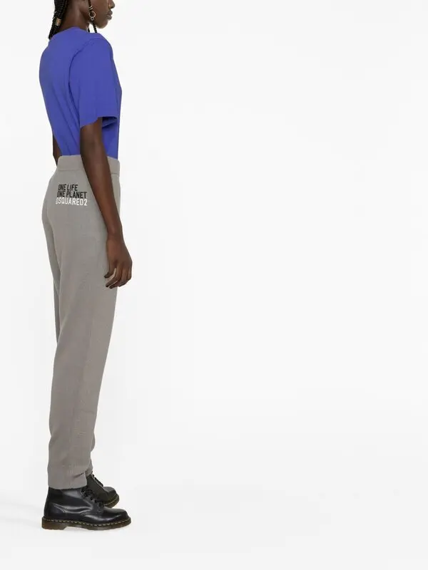 Dsquared2 Logo-embroidered Knitted Track Pants