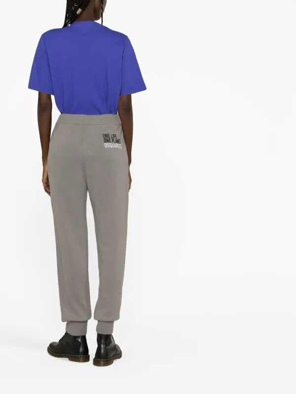 Dsquared2 Logo-embroidered Knitted Track Pants