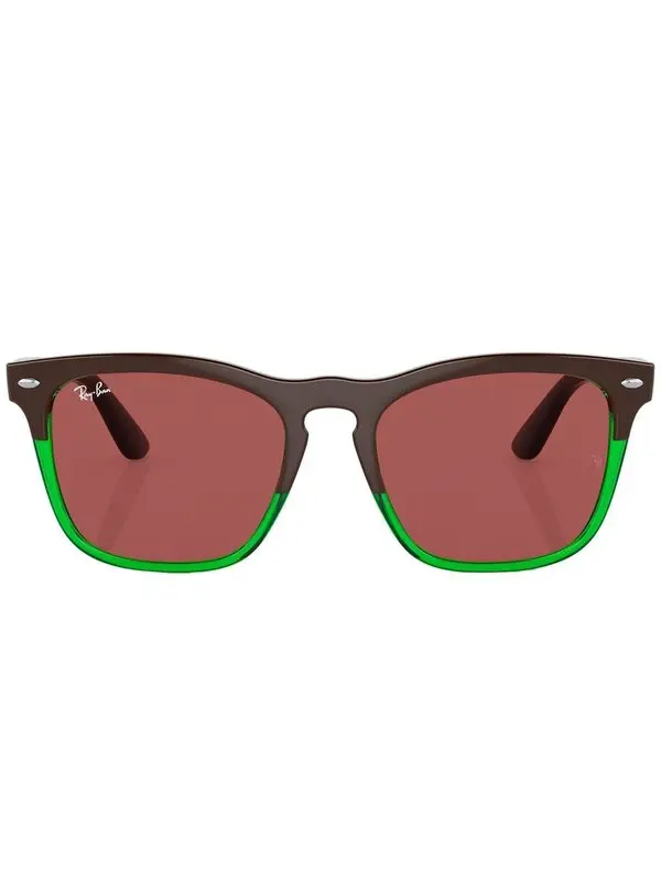 Ray-ban Square Frame Sunglasses - Brown