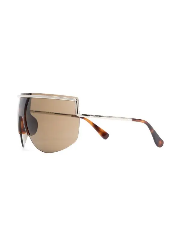 Max Mara Oversized Rimless Sunglasses