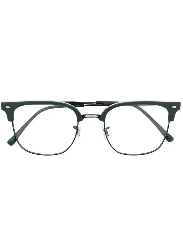 Ray-ban Square-frame Optical Glasses - Green
