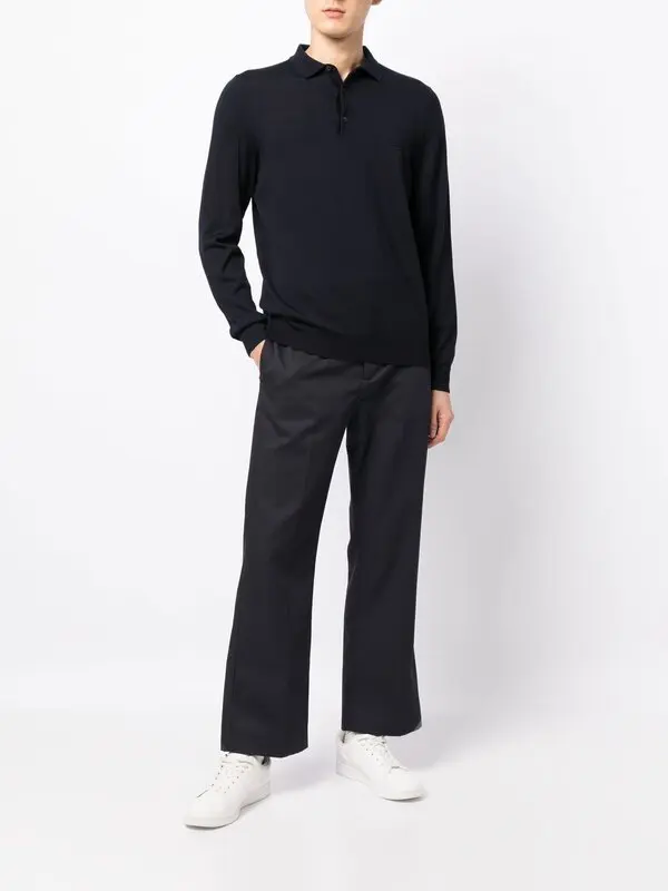 BOSS Virgin Wool Polo Shirt