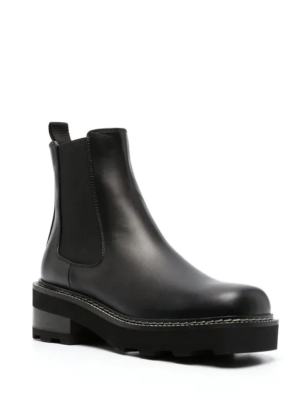 Gabriela Hearst Jil Leather Chelsea Boots