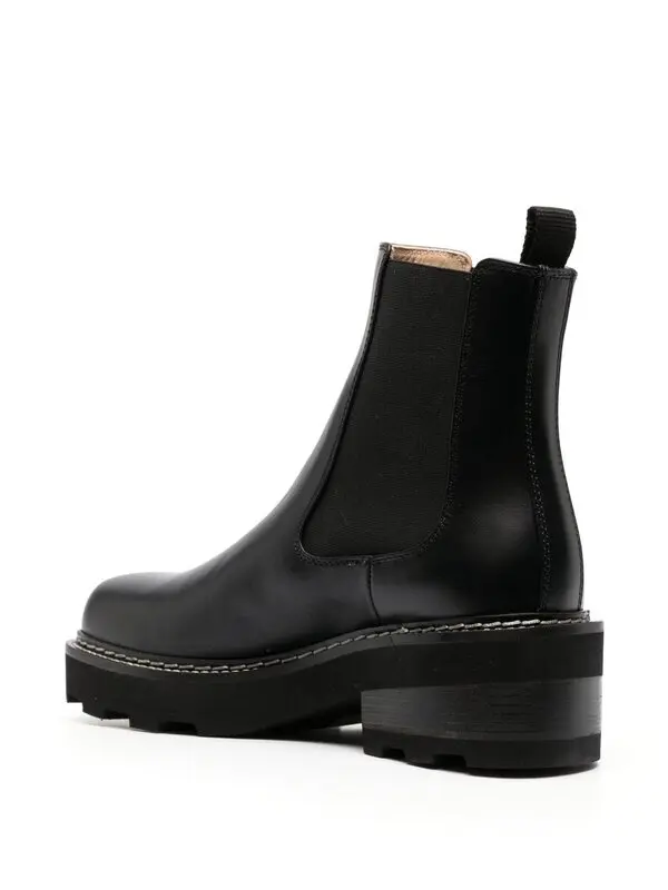 Gabriela Hearst Jil Leather Chelsea Boots