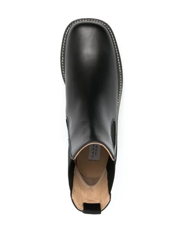 Gabriela Hearst Jil Leather Chelsea Boots