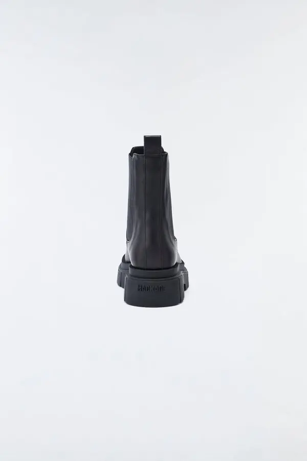 Mackage Storm-u Leather Chelsea Boots - Coffee