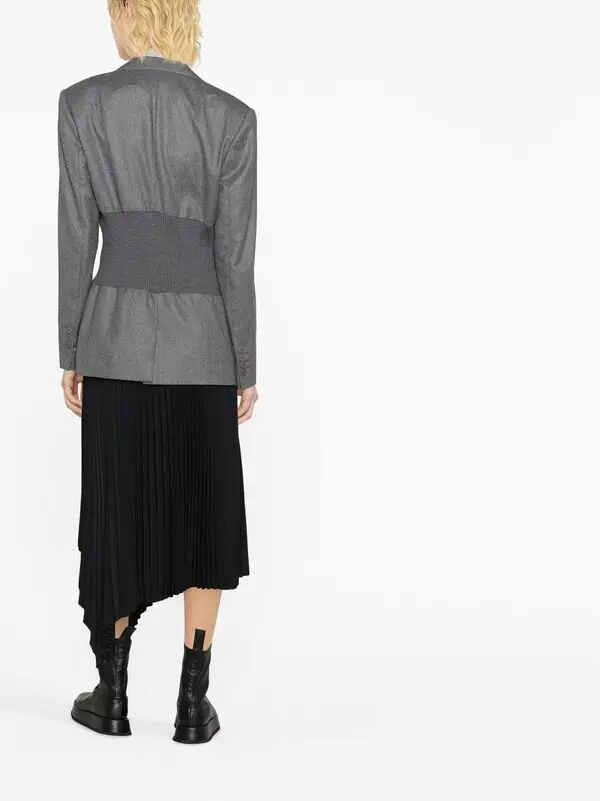 Stella McCartney Elastic Band Single-breasted Blazer