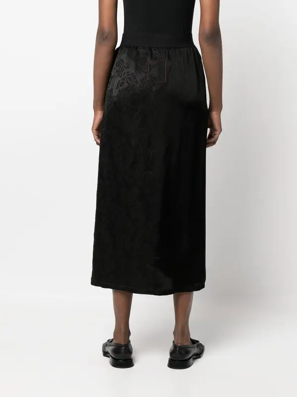 UMA WANG Jacquard Midi Skirt