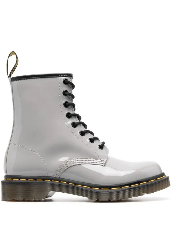 Dr. Martens Ankle Lace-up Fastening Boots - Grey