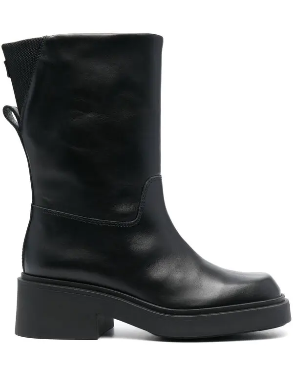 Furla Attitude Leather Mid-calf Boots