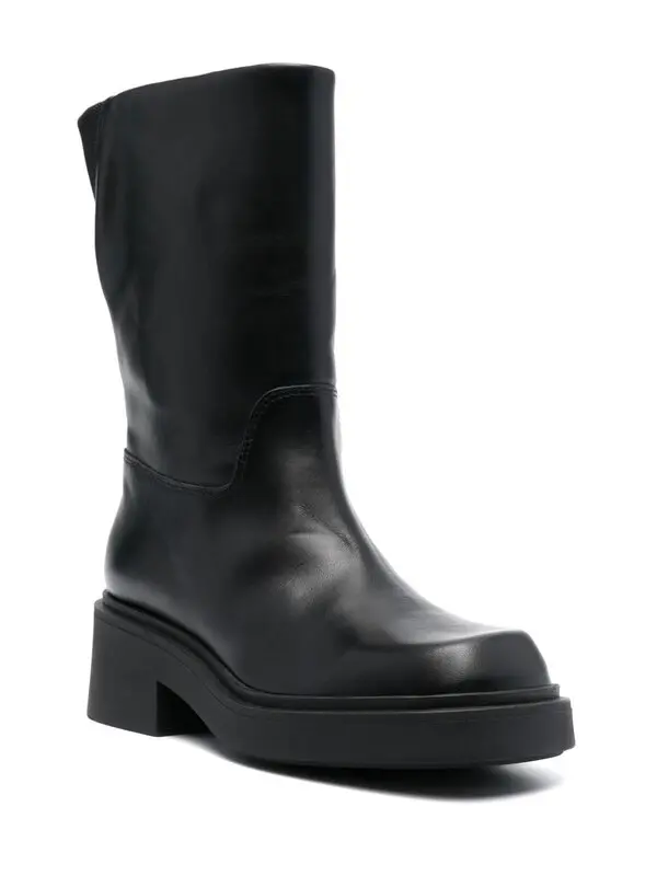 Furla Attitude Leather Mid-calf Boots