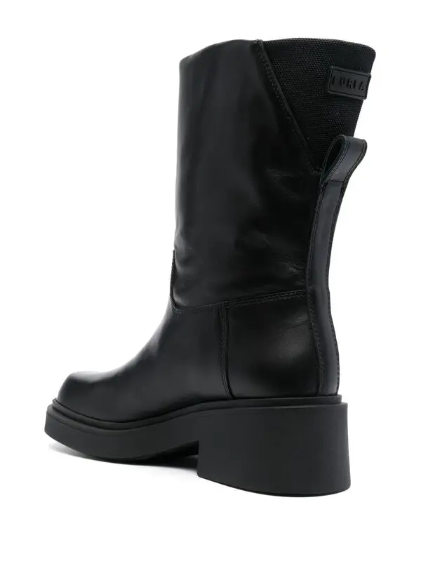 Furla Attitude Leather Mid-calf Boots