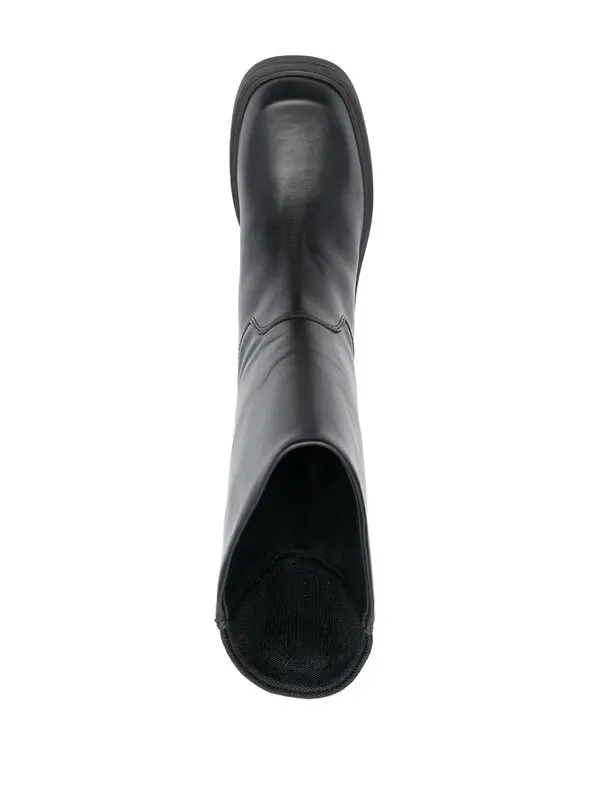 Furla Attitude Leather Mid-calf Boots